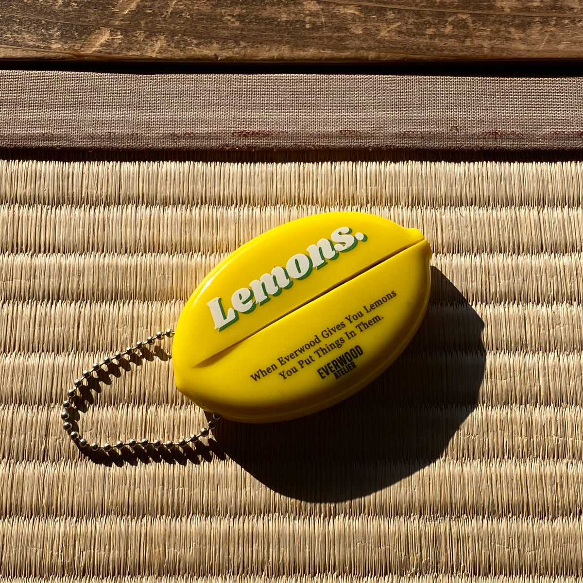 Lemon Keychain – Everwood Atelier